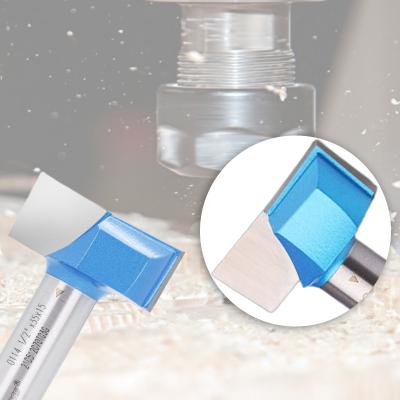 China Lamboss Woodworking Cutting Tools Threading Bit Pcd Milling Cutter Cleaning Bottom Bit for sale