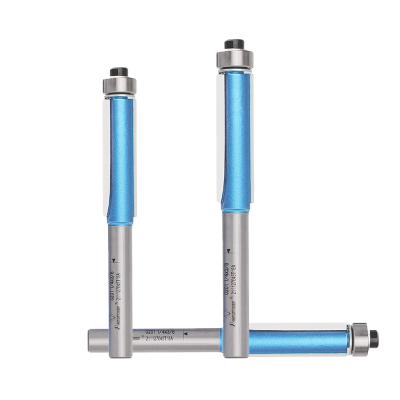 China Top-Notch Lamboss Straight Bit With Bearing Woodworking Router Bit Trimming Alloy Milling Cutter for sale