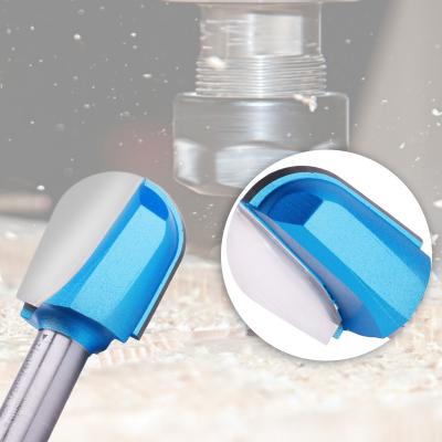 China Lamboss Round Nose Drill Bit Long Blade Round Nose Bit Two Flute Router Bit for sale