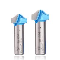 China Custom Router Bit Bottom Cleaning End Mill Flat Bottom V Shaped Milling Cutter Electrical for Wood Milling Cutter Router Bits for sale
