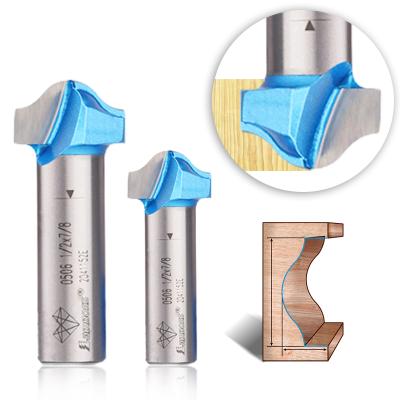 China Carbide Ball Nose CNC 6mm Shank Ball Nose Milling Cutter Spiral Router Bits 2 Flutes End Mill Wood for Engraving Milling for sale