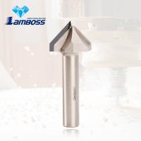 China Lamboss Diamond  V Shape PCD Router Bit for Woodworking PCD Tools for sale