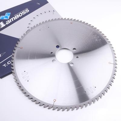 China Lamboss 400mm 84T PCD Carbide Diamond Saw Blade Panel Sizing for Cutting Wood MDF for sale