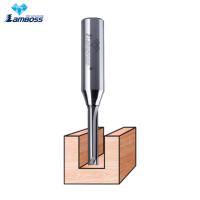 China Lamboss Two-Edge Straight Bits CNC Carbide Engraving Router Bits Carving Router Bit for Woodworking for sale