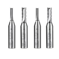 China Lamboss 3Flute Straight Router Bit TCT Router Bits 1/2 Shank Straight Milling Cutter CNC Machine Tools for sale