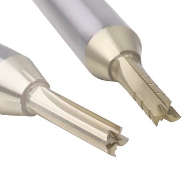 China Custom Compression TCT Router Bits Wood Straight Bit TCT Straight Router Bit Titanium Coating for Wood Ripping for sale