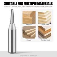 China Custom Tungsten Carbide Router Bits Slicing Cutter TCT Sizing Milling Cutter Wood Cnc Router Bits for sale