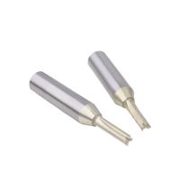 China Custom TCT Router Bit Golden Coating High Life Span Woodworking Carbide End Mill Face Mill for Wood TCT Router Bit for sale