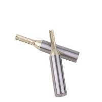 China Custom TCT Router Bit Golden Coating High Life Span Woodworking Carbide End Mill Face Mill for Wood TCT Router Bit for sale