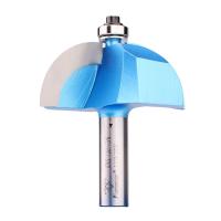 China Lamboss Custom Wood Cutting CNC Router Bit for Router Table Woodworking Cove Bit Bearing Milling Cutter 70HRC for sale