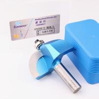 China Lamboss Custom Wood Cutting CNC Router Bit for Router Table Woodworking Cove Bit Bearing Milling Cutter 70HRC for sale