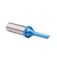 China Lamboss Durable Wood Carving Tools CNC Router Woodworking Carbide Slot Milling Cutter Carbide Chipboard Straight Router Bit for sale