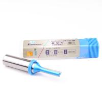 China Lamboss Straight Router Bit Milling Cutter Chipboard Carton Box Single Blue Cnc Lathe Machine Cutting Bit for sale