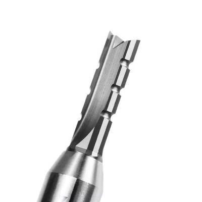 China Lamboss OEM ODM Tools Carbide Straight Flute Router Bit Three Edge Straight Milling Cutter Woodworking Tools for sale