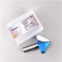 China Custom Logo Flutes Router Bits Carving Trimming Milling Cutter Tool Accessories for Woodworking Router Bits for sale