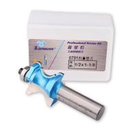 China Lamboss CNC Bull Nose Router Bits for Woodworking Round Cove Router Bit Carbide Milling Cutter Custom 8mm for sale