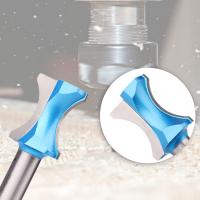 China Lamboss Flat Bottom High Precision Convex Edging Bit for Wood Trimming Milling Cutter for sale