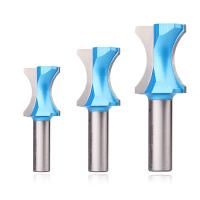 China Lamboss Flat Bottom High Precision Convex Edging Bit for Wood Trimming Milling Cutter for sale