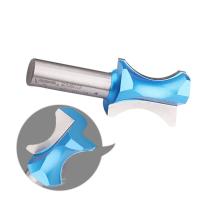 China Lamboss Flat Bottom High Precision Convex Edging Bit for Wood Trimming Milling Cutter for sale