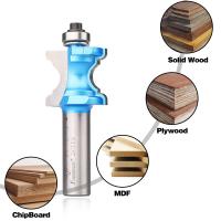 China Lamboss Carbide Cutter Customized Wood Router Table Trimming Bull Nose Router Bits Woodworking Milling Cutter for sale