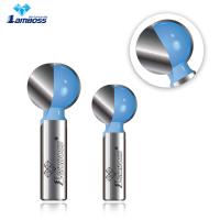 China Lamboss Customized 70HRC Carbide  OEM ODM Router Bit Concave Nose Shape Milling Cutter Round Carving Bit for sale