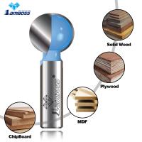 China Lamboss Customized 70HRC Carbide  OEM ODM Router Bit Concave Nose Shape Milling Cutter Round Carving Bit for sale