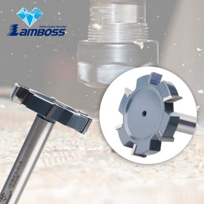 China Lamboss 6 Teeth T-shaped Slotting Router Bit Factory Price Woodworking Router Bit Milling Cutter for sale