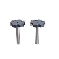 China Lamboss 6 Teeth T-shaped Slotting Router Bit Factory Price Woodworking Router Bit Milling Cutter for sale