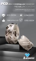 China Right Angle Pcd Pre Milling Cutter Cnc Milling Tool Face Milling Cutter for sale