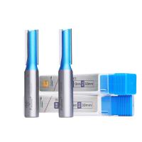 China Woodworking Tools Carbide End Mill CNC Router Bits for Woodworking Straight Carbide Tipped Cutting MDF for sale