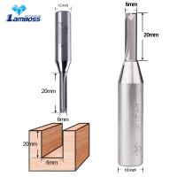 China Lamboss Tungsten Carbide Mill Tool TCT Two Edge Straight Bit OEM Coated Inch Straight Shank Diameter CNC TCT Straight Bit for sale