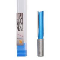 China Custom Woodworking Tools TCT Straight Bits Multifunctional Sloting Engraving Cnc Milling Cutter Straight Bits for sale