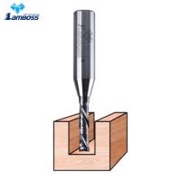 China Woodworking Tools TCT Router Bit Milling Cutter CNC Bits Woodworking Double Edge Straight Slotting Bit for Wood for sale