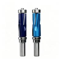 China Lamboss Customized 70HRC Carbide Router Bit Round Carving Trimming Milling Cutter for Wood Milling OEM ODM for sale