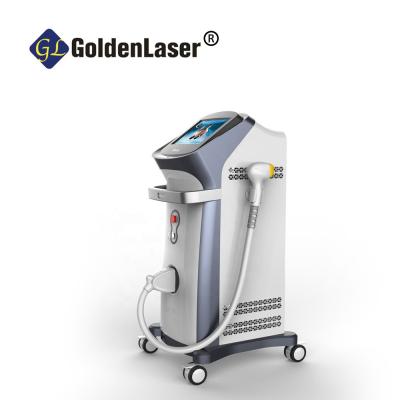 China Professional 3 Wavelength Diode Laser Hair Removal Machine 755 808 1064nm 300J/cm2 15Hz for sale