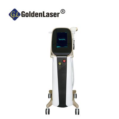 China 3000W Triple Wavelength Diode Laser Hair Removal Machine 12x35mm 60Hz 1064nm for sale