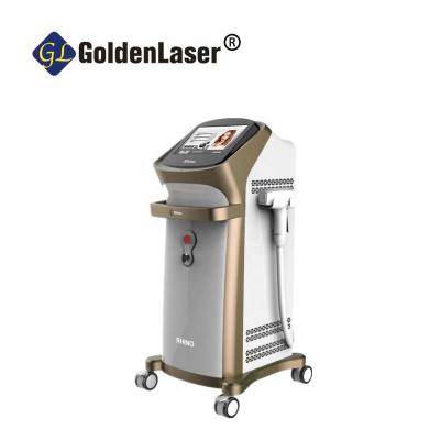 China 120J 10Hz Triple Wavelength Diode Laser Hair Removal Machine 808nm 400ms for sale