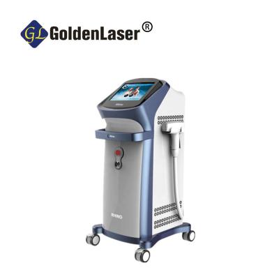 China 600W 755 808 1064nm Triple Wavelength Diode Laser Hair Removal Machine 10J/cm2 for sale