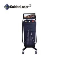 China Triple Wavelength Diode Laser Hair Removal Machine 755nm 808nm 1064nm with 2500W-3500W Output and 15.6-inch Touch Screen for sale