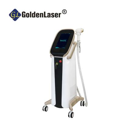 China 12×35mm Triple Wavelength Diode Laser Hair Removal Machine 755nm 808nm 1064nm 150J/cm² for sale