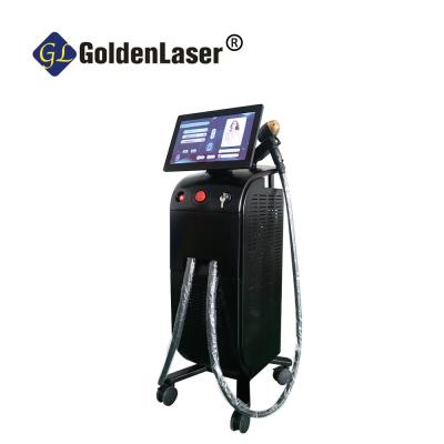 China 3500W Triple Wavelength Diode Laser Hair Removal Machine with 755nm 808nm 1064nm and 15.6