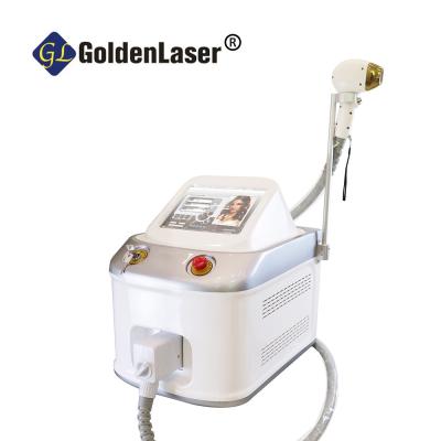 China 160J Triple Wavelength Laser Hair Removal Machine with 14×35mm² Spot Size and 160J/cm² Adjustable Energy for sale