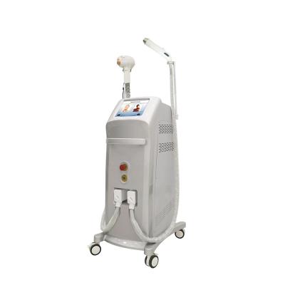 China 808nm Diode Laser + Nd:YAG Hair Removal Machine with 10-160J/cm² Energy and 24-Hour Continuous Operation for sale