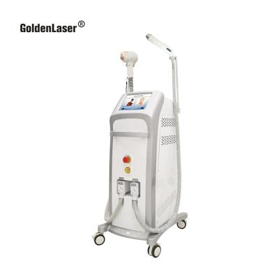 China 12x20 mm² Nd:YAG Laser Hair Removal Machine with 808nm Diode, 10.4-inch Touch Screen, 24-Hour Continuous Operation for sale