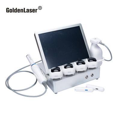 China 3D HIFU Skin Tightening Machine 200W 4MHz with 8 Cartridge Options for Body Slimming and Facial Rejuvenation for sale