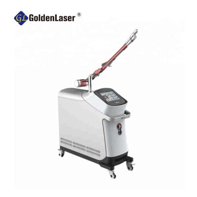 China 1320nm Picosecond Laser Machine with 700ps Pulse Width for Tattoo Removal - 4 Wavelengths, 2-10mm Spot Size for sale