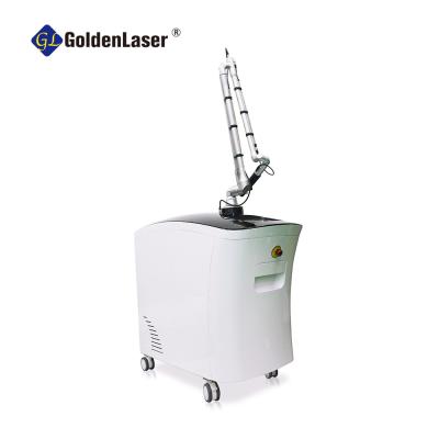 China Pico Laser Tattoo Removal Machine 755nm Picosecond with 500mJ Output and 50M Shot Longevity for sale