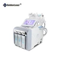 China Hydrafacial Cleaning Machine 6-in-1 Skin Spa with 350W Power, 1MHz Ultrasound and 3MHz RF Frequency for sale