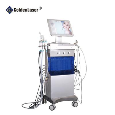 China 10-in-1 HydraFacial Cleaning Machine with 15.4