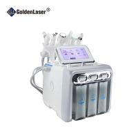 China H2O2 Beauty Solutions Hydrafacial Machine 6-in-1 with 350W Power and 1-3MHz Ultrasound RF Technology for Professional Skin Care for sale